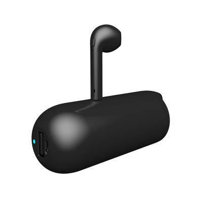 China the best Xmas gift hot selling mono bluetooth wireless earphone with charging box can pair two mobiles phones at the sam for sale