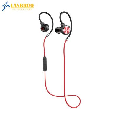 China IPX7 waterproof bluetooth earphone sport mobile phone earhook headphone compatible iOS and android mobiles and tablets for sale