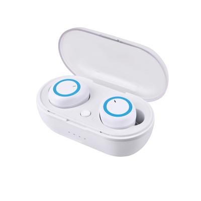 China Mini In-Ear TWS Bluetooth Earphone Compact Small Wireless Stereo HD Binaural Earbuds Cellphone Headset with Charging Box for sale