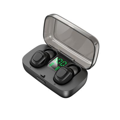 China LED Digital Display TWS Bluetooth Earphone Mini Macaron Colorful Earbuds Noise Cancelling Wireless HiFi Stereo Headphone for sale