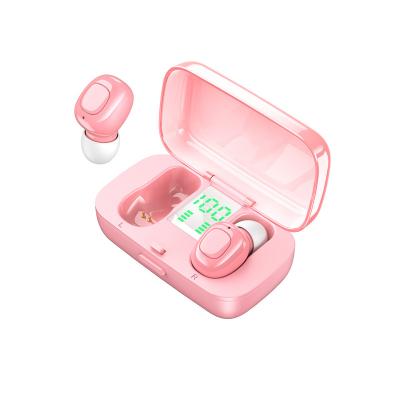 China Mini & Super Light TWS Earbdus Macaron Water Resistant Bluetooth Wireless Custom Headphone Binaural 5.0 Earphone OEM for sale