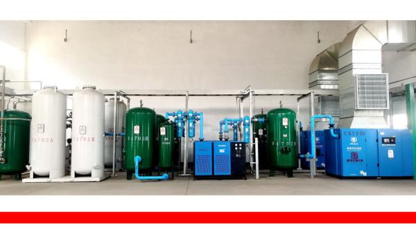PSA-Sauerstoffgenerator mit Dauerstrom 93% Reinheit 100Nm3/H für medizinische Zwecke