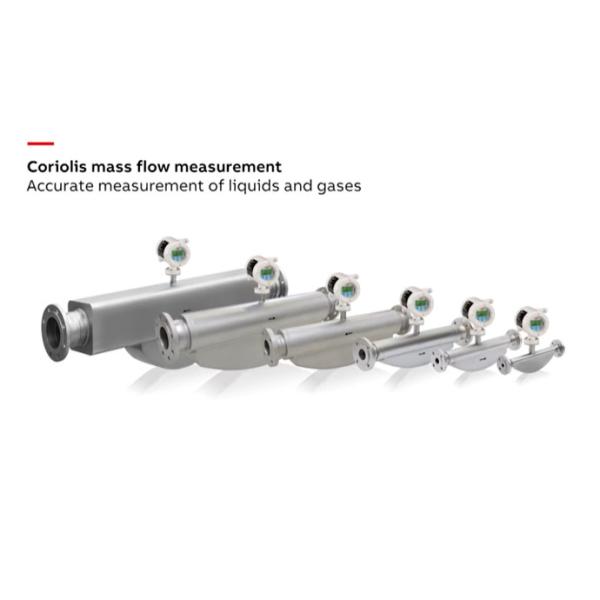ABB Coriolis mass flowmeter CoriolisMaster FCB430 and FCB450 Accurate flow measurement of liquids and gases