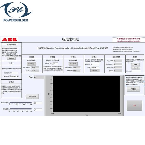 Kleinkaliber-Durchflussmesser-Kalibriersystem DN15-DN50 Wärmemeter und Mikrocomputersteuerung
