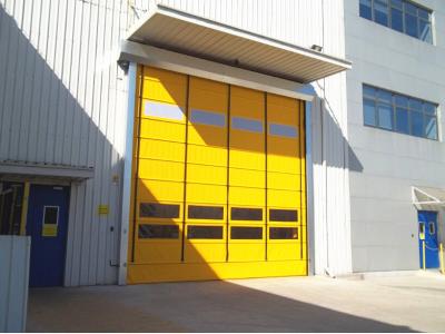 Cina PVC che impila la porta perforata automatica di rotolamento dello sportello ad alta velocità in vendita