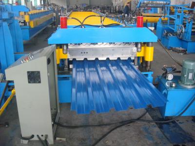 Cina 380V 50 Hz ad alta velocità tetto in metallo pannello Roll formando macchina con sistema di controllo idraulico in vendita