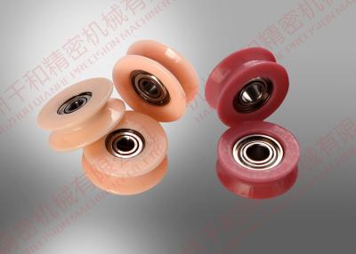 Cina Guida di cavo ceramica dell'argano di bobina AL2O3 di HRA88 99% con i cuscinetti ad alta velocità in vendita
