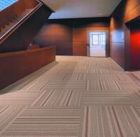 China Commercial Office Carpet Pile Height 3.5mm Pattern Level Loop 50*50cm for sale