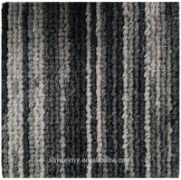 China Chine made multi level loop striped Nylon carpet tile for sale