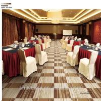 China Modern ceramic tile pattern printed wall to wall carpet for school for sale
