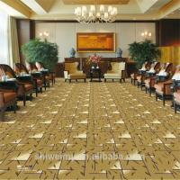 China Modern ceramic tile pattern printed wall to wall carpet for school for sale
