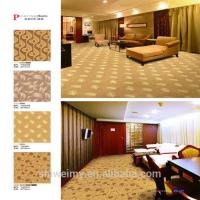China Soft color regular pattern nylon carpet for bedroom for sale