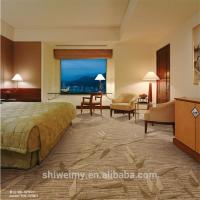 China Multi level loop bamboo pattern brown carpet for five star hotel room for sale
