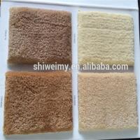 China Solid twist pile 100%piece dyed Nylon carpet for sale