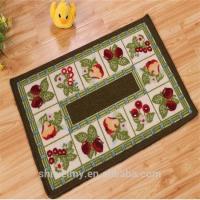 China Fresh fruit design loop pile nylon door mat for sale