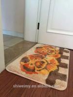 China Dog pattern cut pile bath floor mat for sale