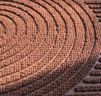 China Polypropylene loop embossed mat  Rubber mat for sale
