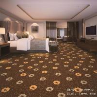 China Classical Floral Wilton Carpet Cut Pile Pattern Machine Tufted Technics for sale