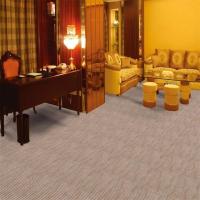 China Comfortable Modern Commercial Carpet Low Loop Jacquard PP Flooring for sale