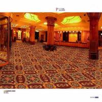 China Oriental Nylon Plush Carpet Unique Patchwork Pattern Jacquard Style for sale