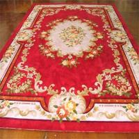 China Large Wool Floor Rugs Chinese Style Durable Feature Absorb Dust Function for sale