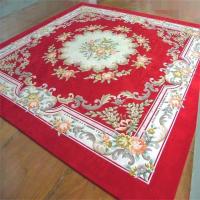 China Large Wool Floor Rugs Chinese Style Durable Feature Absorb Dust Function for sale