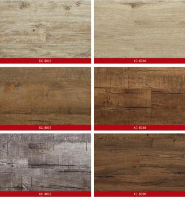 China Plastic Commerciële Lvt-Bevloering, Snelle de Luxe Vinyltegel van Staplvt Te koop