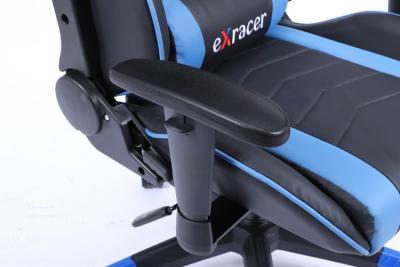 Cina 360 SGS della spugna del bracciolo del PVC del Recliner delle poltrone girevoli di gioco di grado in vendita