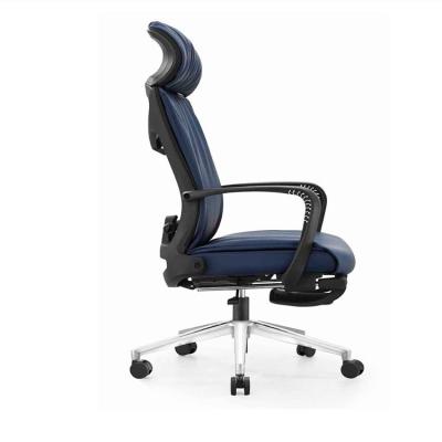Cina sedia esecutiva classica adagiantesi di cuoio dello scrittorio di 129cm un'ergonomia di 170 gradi in vendita