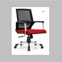 China Ergonomic medium back mesh  chair with fixed armrest，with Lumbar Support for sale