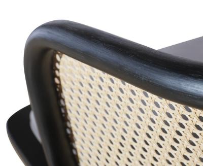 Cina sedia comoda dell'ufficio esecutivo del rattan specializzato regolabile 3D sulle ruote 75cm in vendita