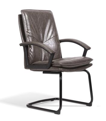Cina Bracciolo fisso funzionale BIFMA di Brown delle poltrone girevoli di cuoio ergonomiche esecutive dell'ufficio in vendita