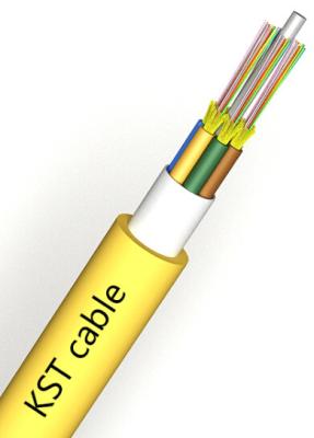 China 144 Core Single Mode Fiber Optic Calbe With All Purpose Breakout Cable for sale