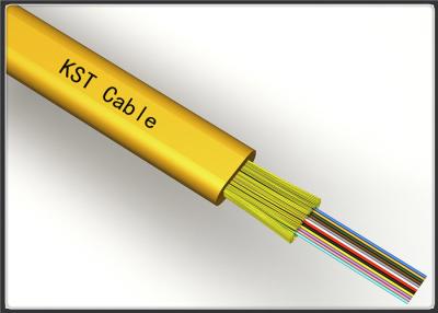 China Mini Multimode Indoor Fiber Optic Cable / Aerial Fiber Optic Distribution Cable for sale