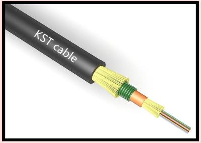 China Kevlar Yarn Strength 12 Core Armored Duct Fiber Optic Cable For Underground Use for sale