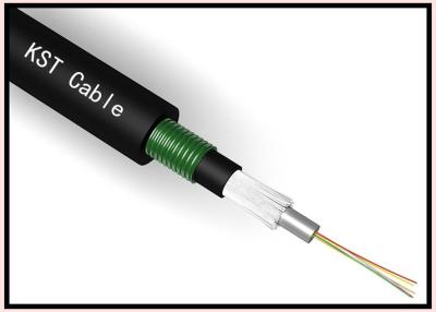 China 4 Core Fiber Optic Cable FRP Strength Member Fiber Optic Bundle Cable for sale