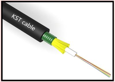 China 8 Core Outdoor Fiber Optic Cable Single Mode Steel Wire Cable For Commercial for sale