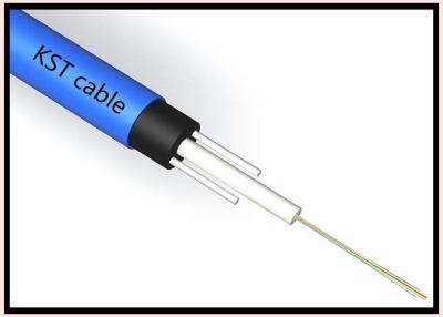 China Multimode Ftth Optical Fiber Cable Outdoor With Frp Strength Member for sale