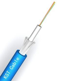 China E - glass Strength Central Loose Tube In / Outdoor Optical Cable LSZH Out Sheath for sale