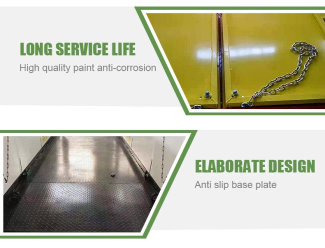 Retractable Unloading Platform operation