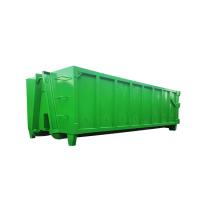 China Roll on Roll Off Dumpster Waste Receptacles Hook Bin 30 Cubic Meter Container for sale
