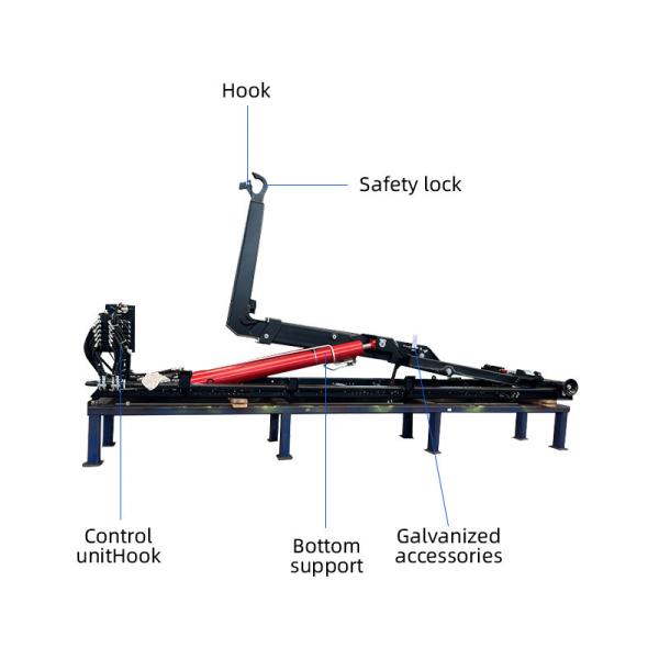 Quality Commercial Hooklift System 4340 Alloy Steel Forging Hook Lift Arms Heavy Duty Equipment for sale