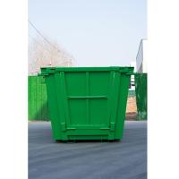 China Easy Load Metal Skip Bin 2CBM - 50CBM Mobile Skip Bin Trailer for sale