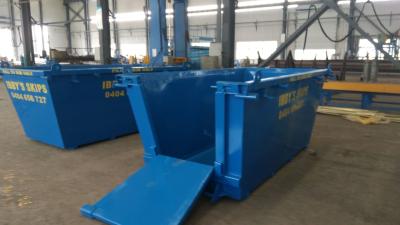 China Durable Outdoor Waste Dumpster Recycling Hook Lift Bins With Door / No Door for sale