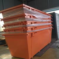 Quality Waste Disposal Trailer Skip Bin Construction Machinery Test Report Provided for sale