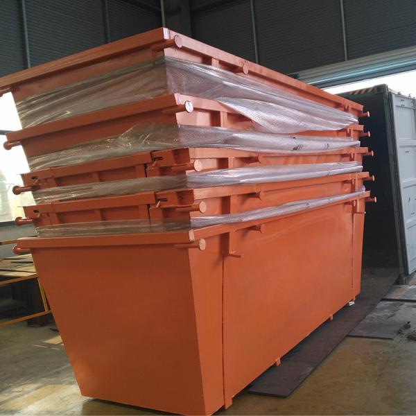 Quality Waste Disposal Trailer Skip Bin Construction Machinery Test Report Provided for sale