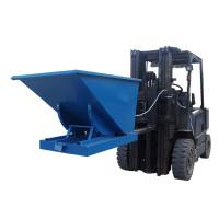 Quality 4ft Wide Self Dumping Hopper Forklift Bin Waste Management Hopper OEM for sale