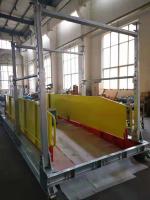 China Fixed Load Deck Platform 3T 2.58x3.64m Sand Blasting Crane Loading Deck for sale