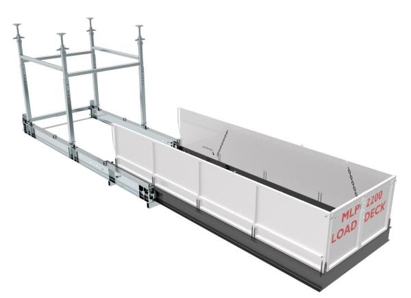 Quality Cantilever Crane Loading Platform Max Load Capacity 5 Ton Width 2.2m-4.2m for sale
