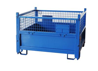 China Self Loading Warehouse Storage Cage Collapsible Customized for sale